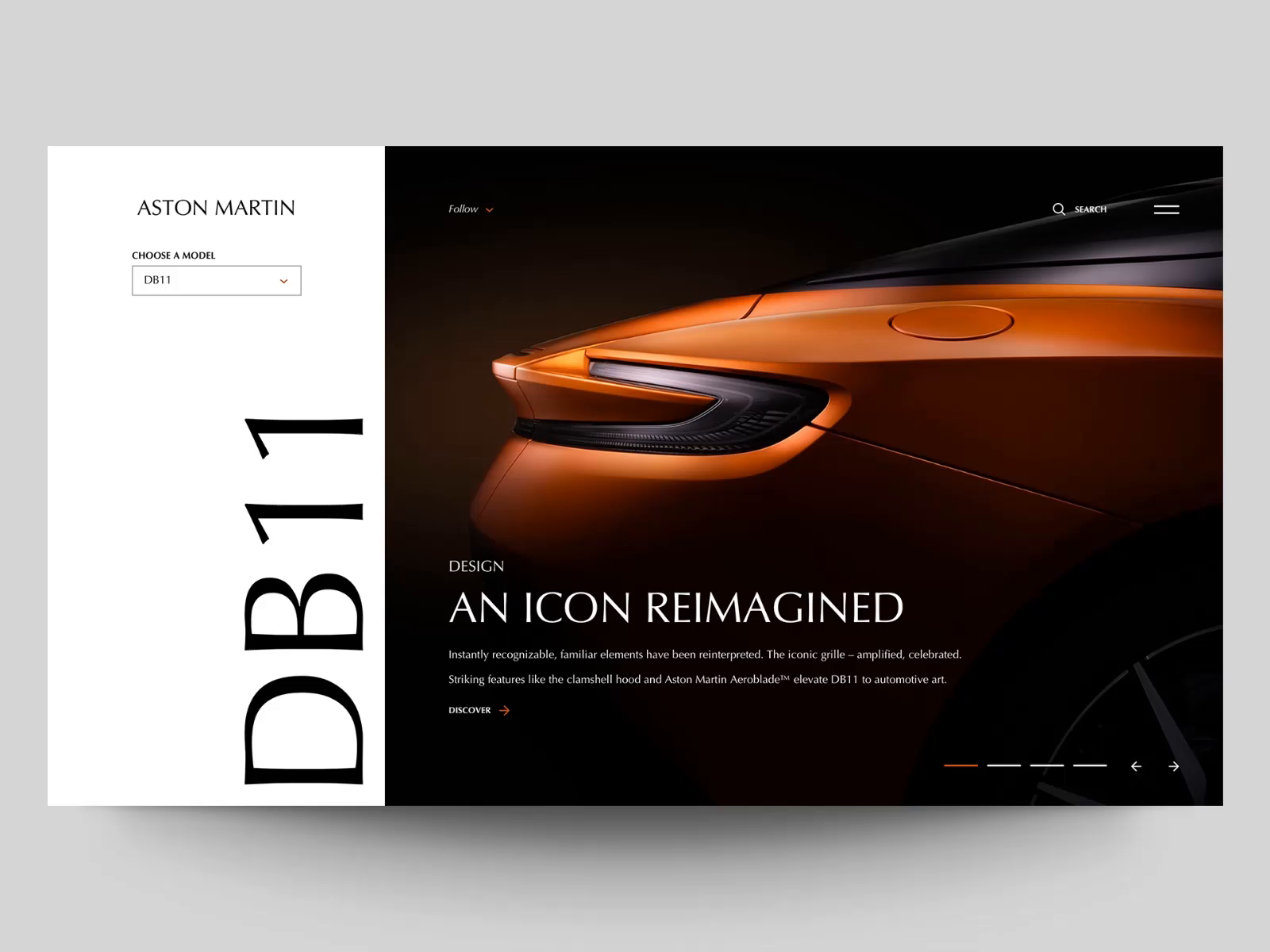 "DB 11" Concept by ★ Giulio Cuscito ★ on Dribbble