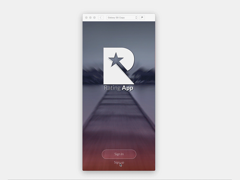 Rating App by Sameh Edward on Dribbble