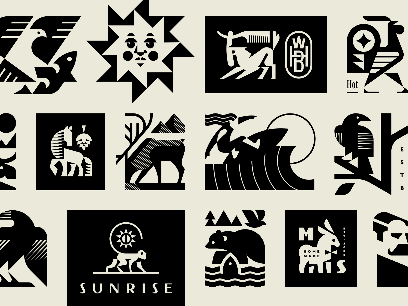 Detailed Logos by Thain Lurk | Dribbble