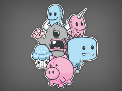 Doodle Attack by Andy Romero on Dribbble