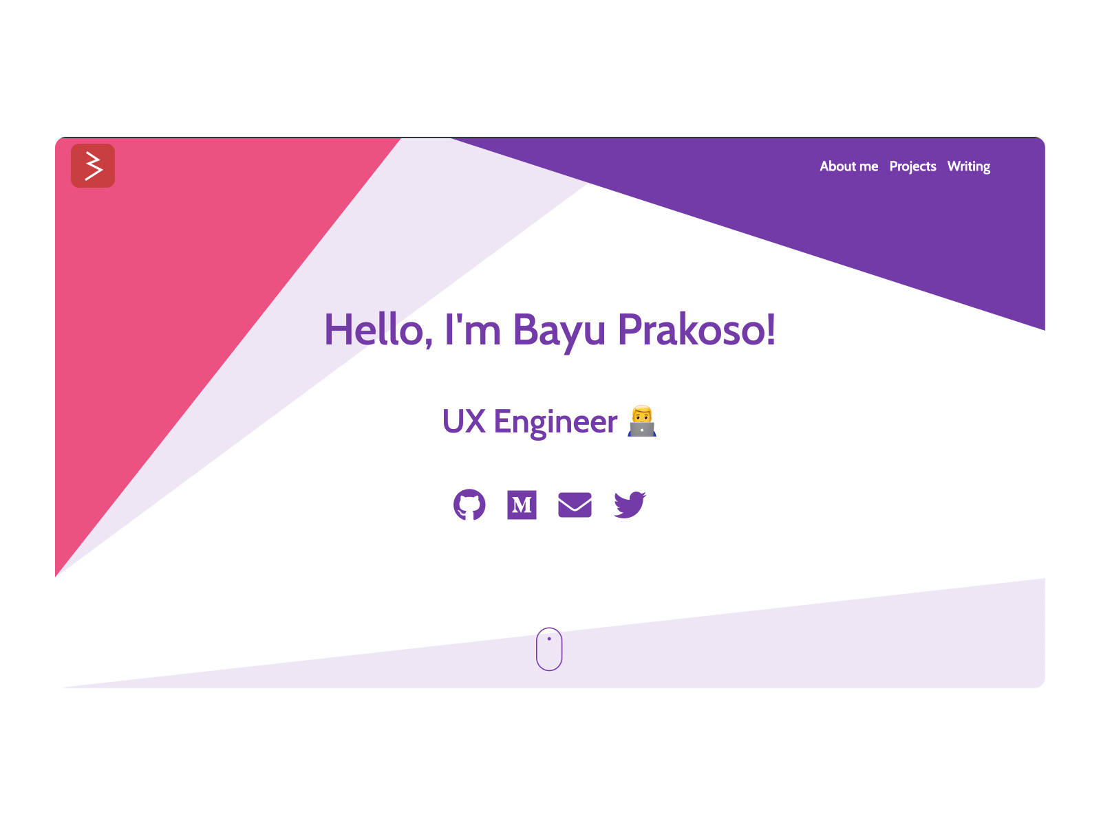 My Portfolio by Bayu Prakoso on Dribbble
