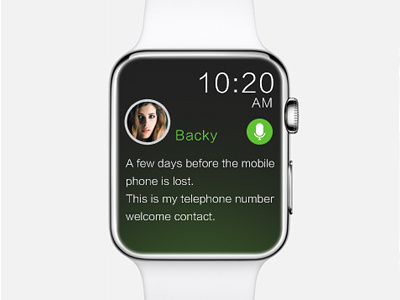 Iwatch by M-backy on Dribbble