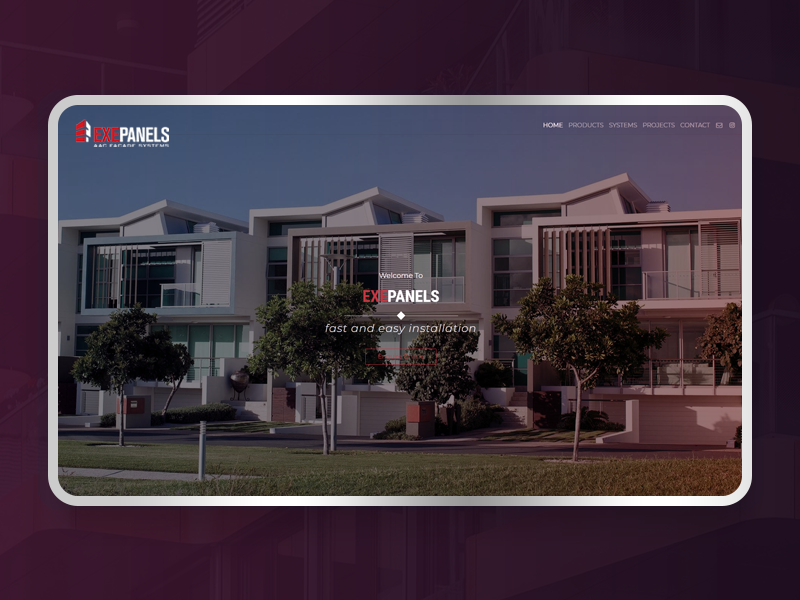 Exe Panels Website by Muhammad Hadi on Dribbble