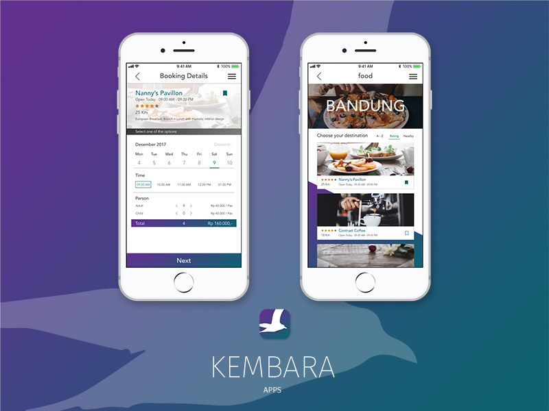 Kembara Apps by Krishna Diswatra on Dribbble
