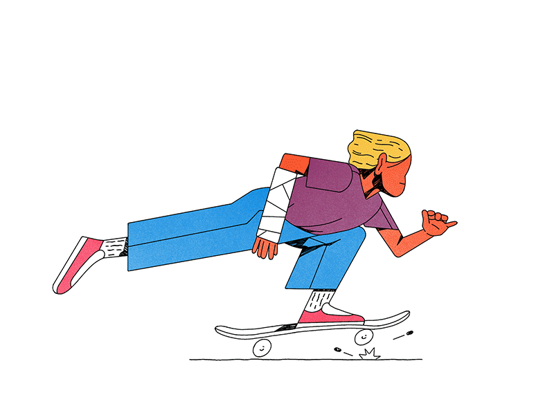 kick push by Mattias Breitholtz on Dribbble