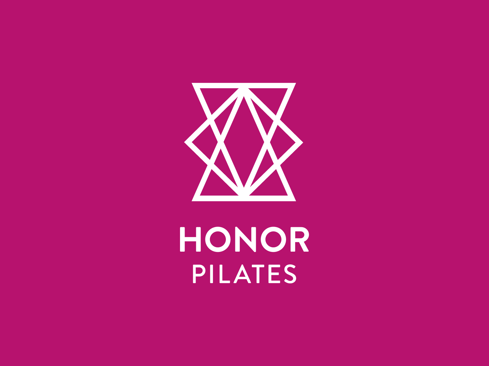 Honor Pilates Logo by Tatiana Mac on Dribbble