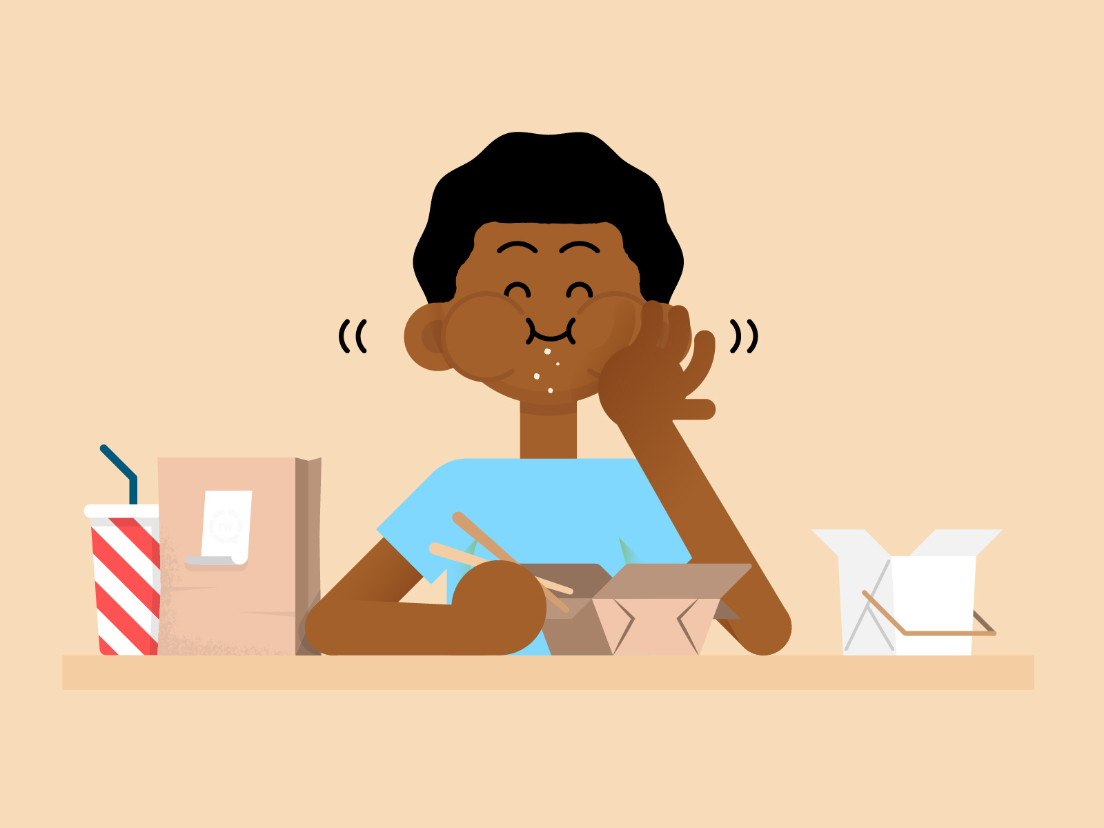 Take-Out Time by RevenueWell Design on Dribbble