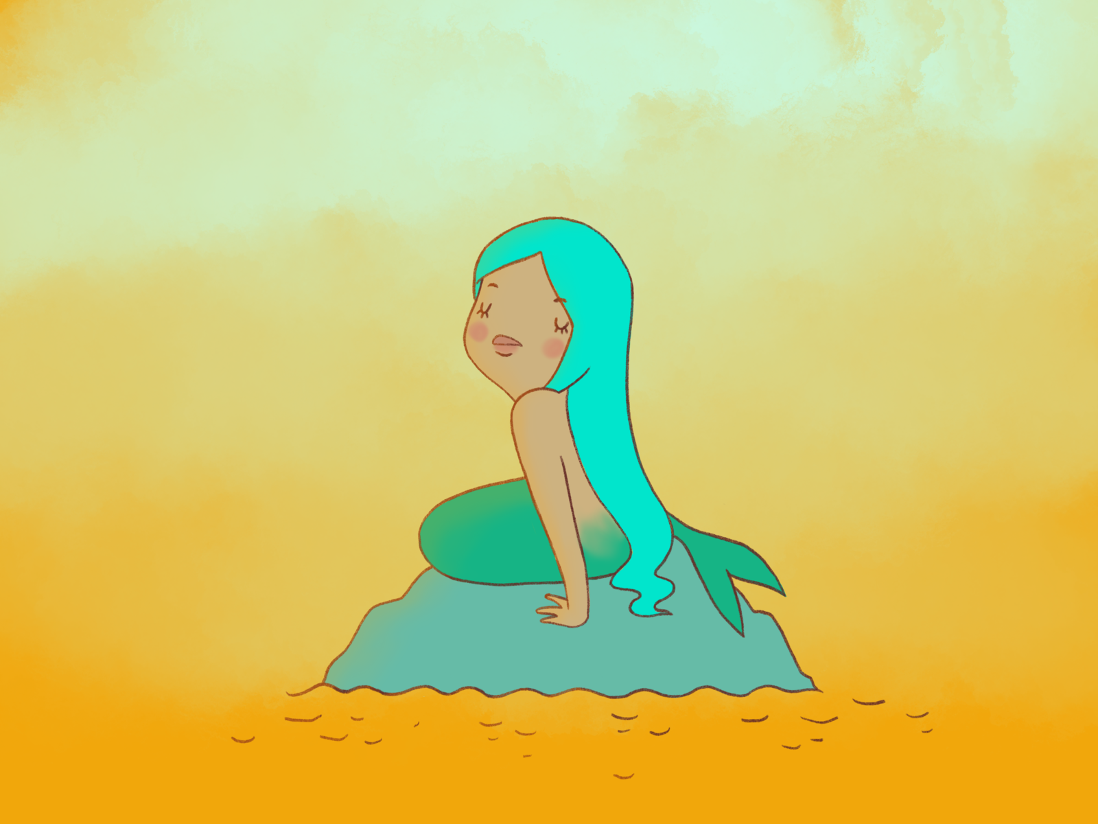 Mermaid by Lea Reichert on Dribbble