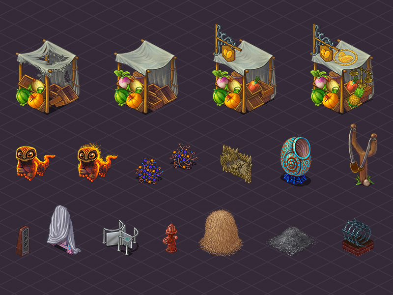 Game Object WW by Tsar_spb on Dribbble