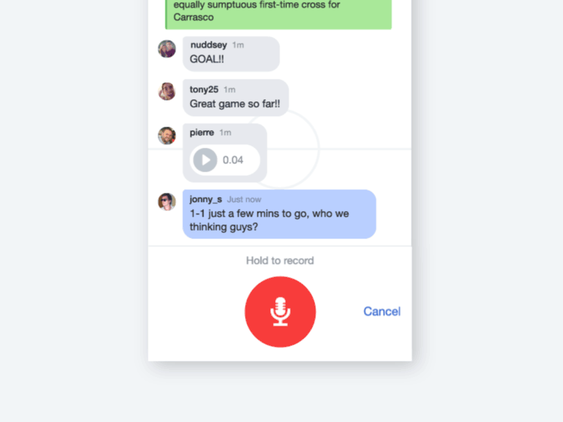 Audio Record by Samuel Nudds on Dribbble