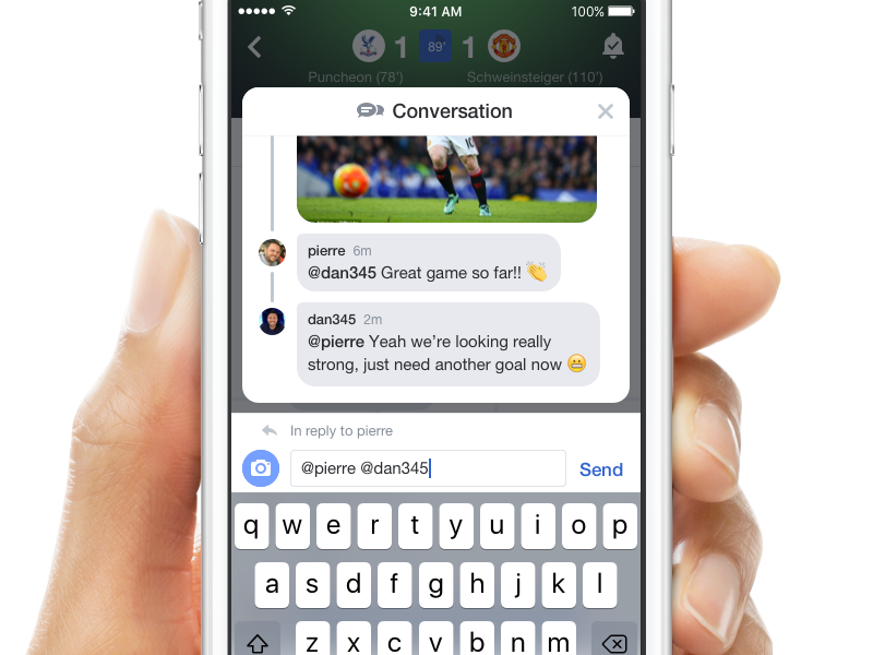 Conversation Threads by Sam on Dribbble