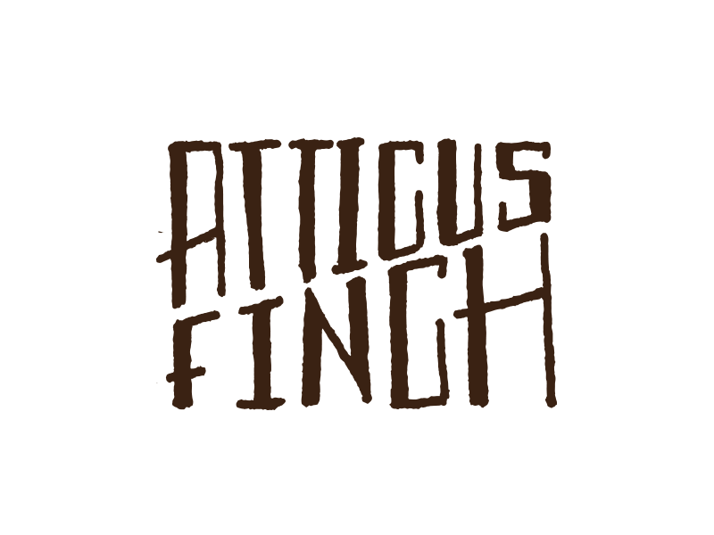 Atticus Finch Lettering by Russ Pate for Wier / Stewart on Dribbble