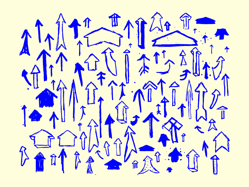 100 Hand Drawn Vector Arrows by Russ Pate on Dribbble