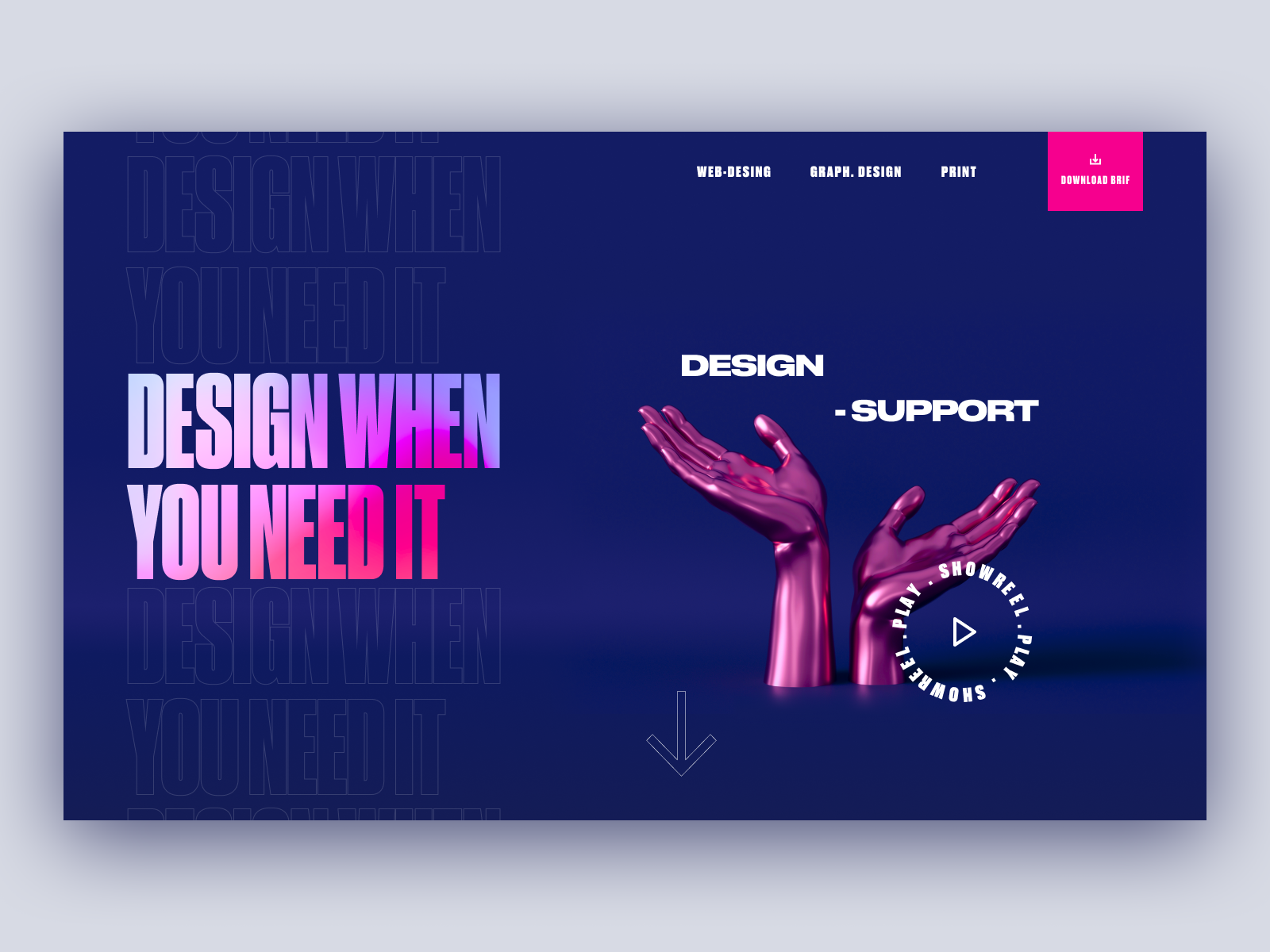 Design Support – Concept by Kovaleva Olya on Dribbble