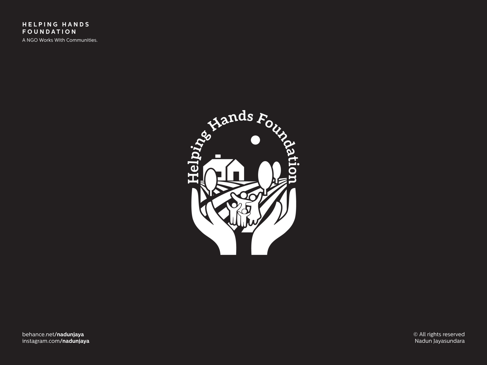 Helping Hands Foundation by Nadun Jayasundara on Dribbble
