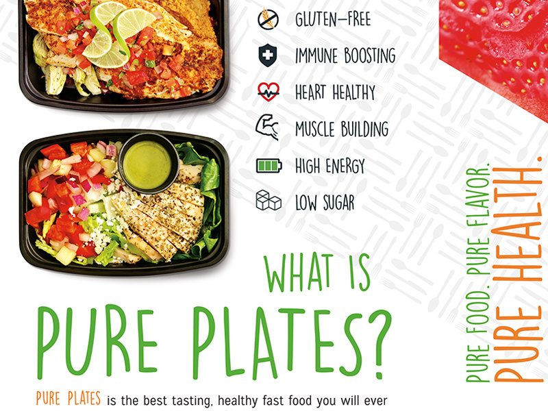 Pure Plates menu by aaron speropoulos on Dribbble