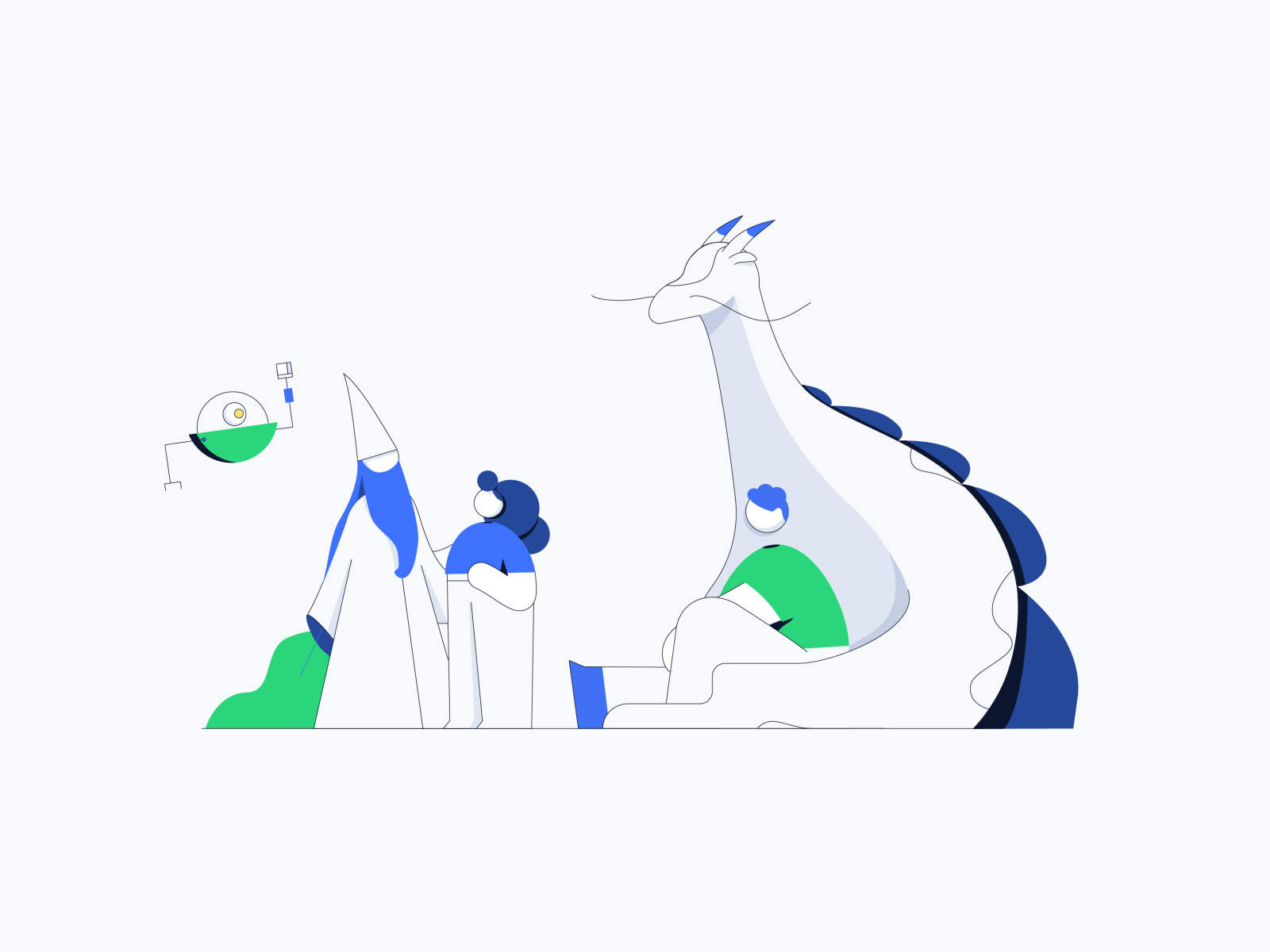 Lisk - Community Illustration by Xana Ramos on Dribbble