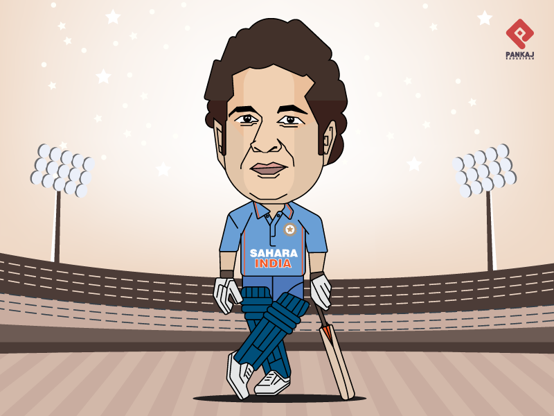 Sachin by Pankaj Sadasivan on Dribbble