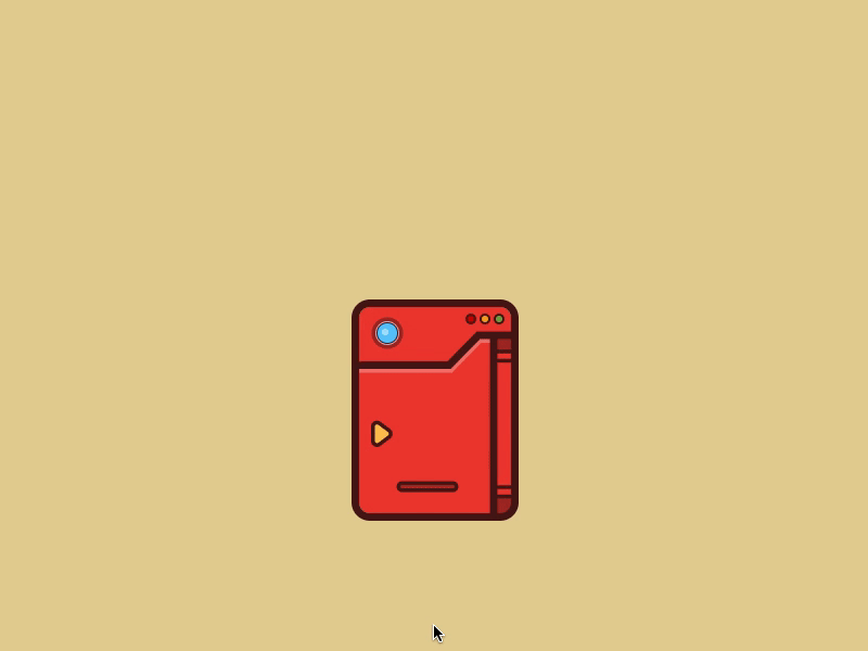 Pokedex animation by Mauro E. Wernly on Dribbble