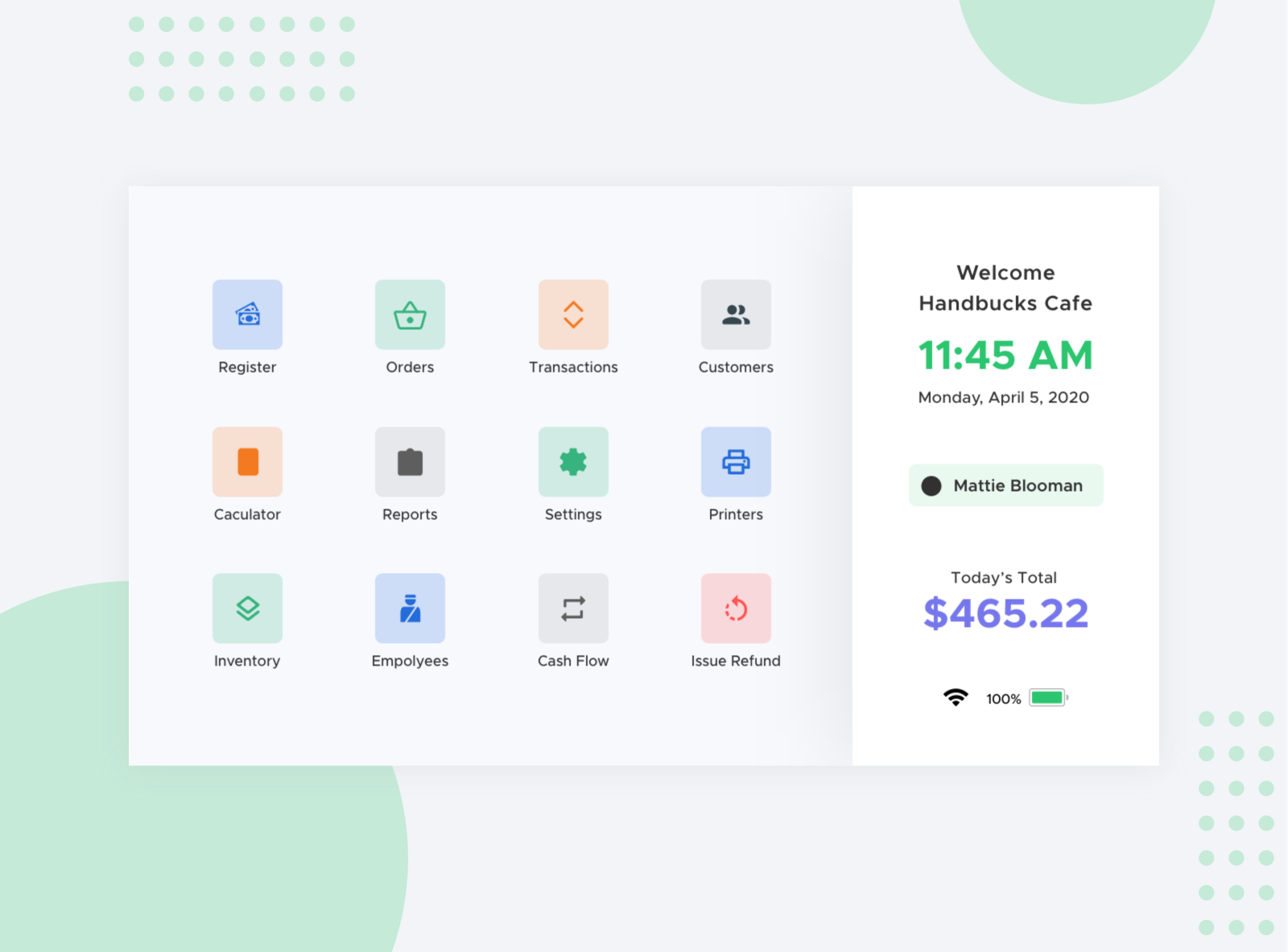 POS Tablet UI Design by Irfan Faiz, Digital Product Designer on Dribbble