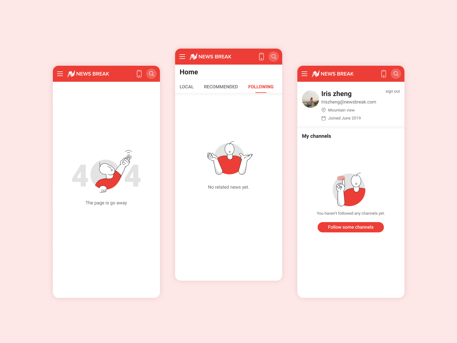empty illustration UI by Iris_UI/UX design on Dribbble