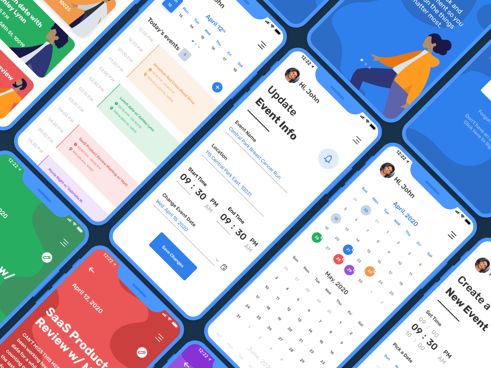 Eventify App UI Kit by Stephen on Dribbble