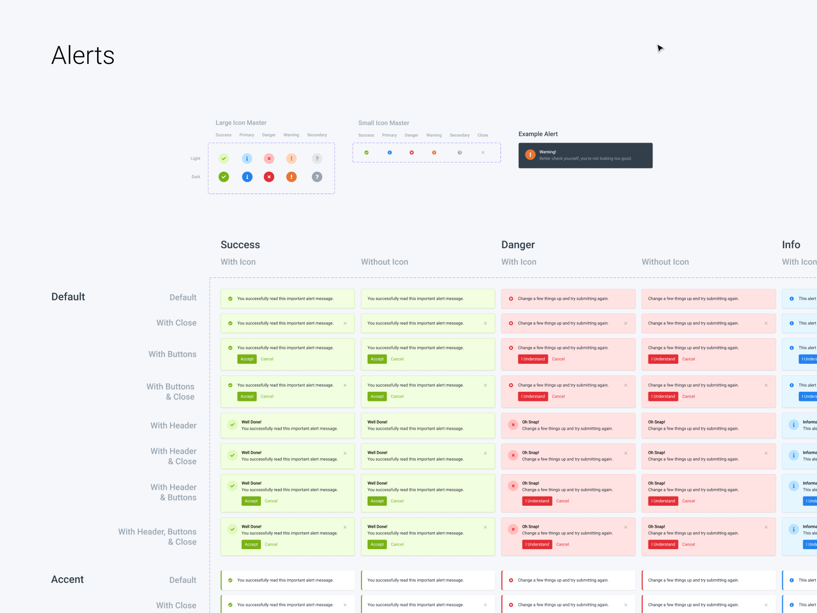 Alerts - 240+ Variants by Tomasz Owczarczyk on Dribbble