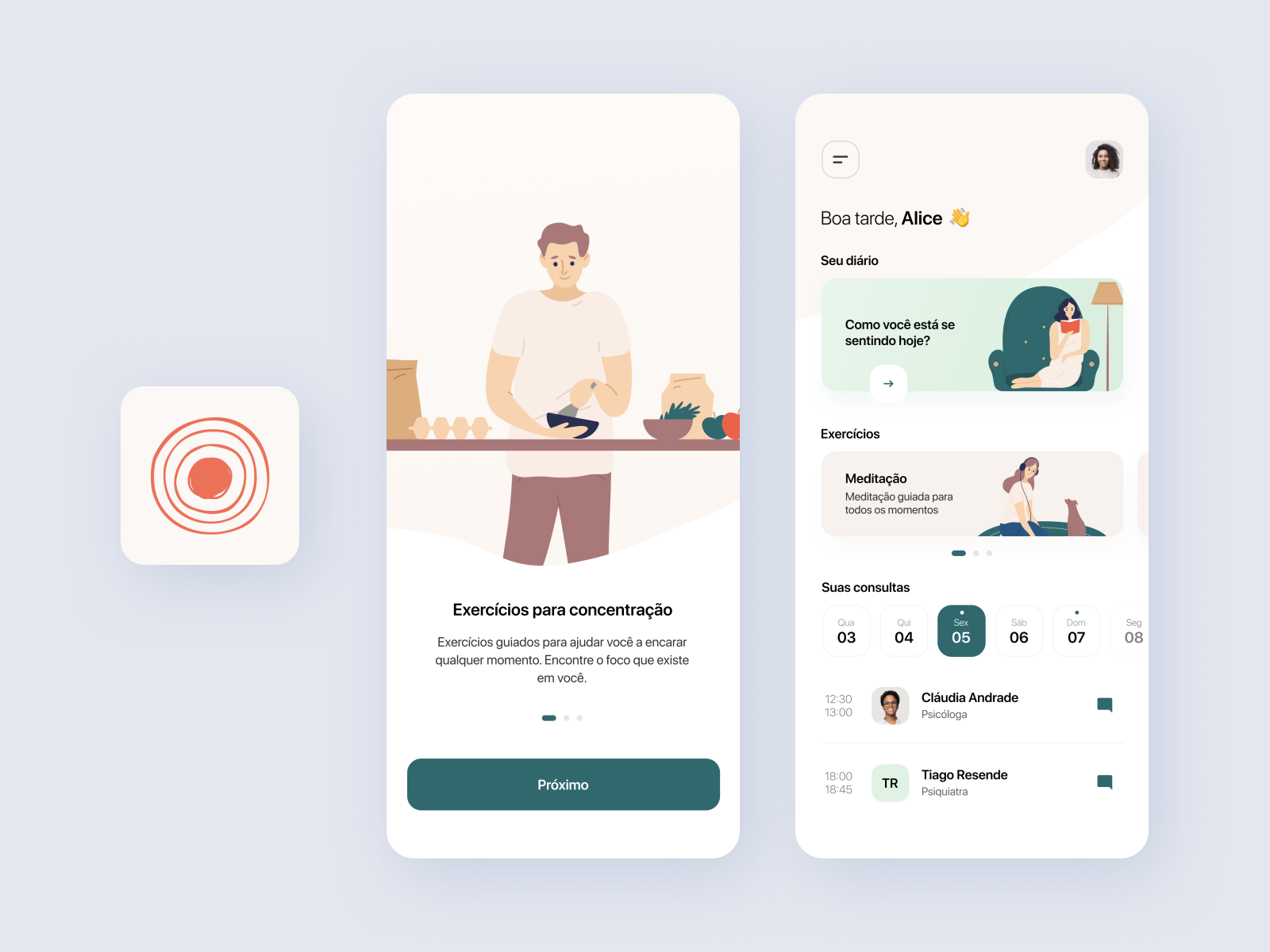 Daily UI - App Icon by Bruno Miyake on Dribbble