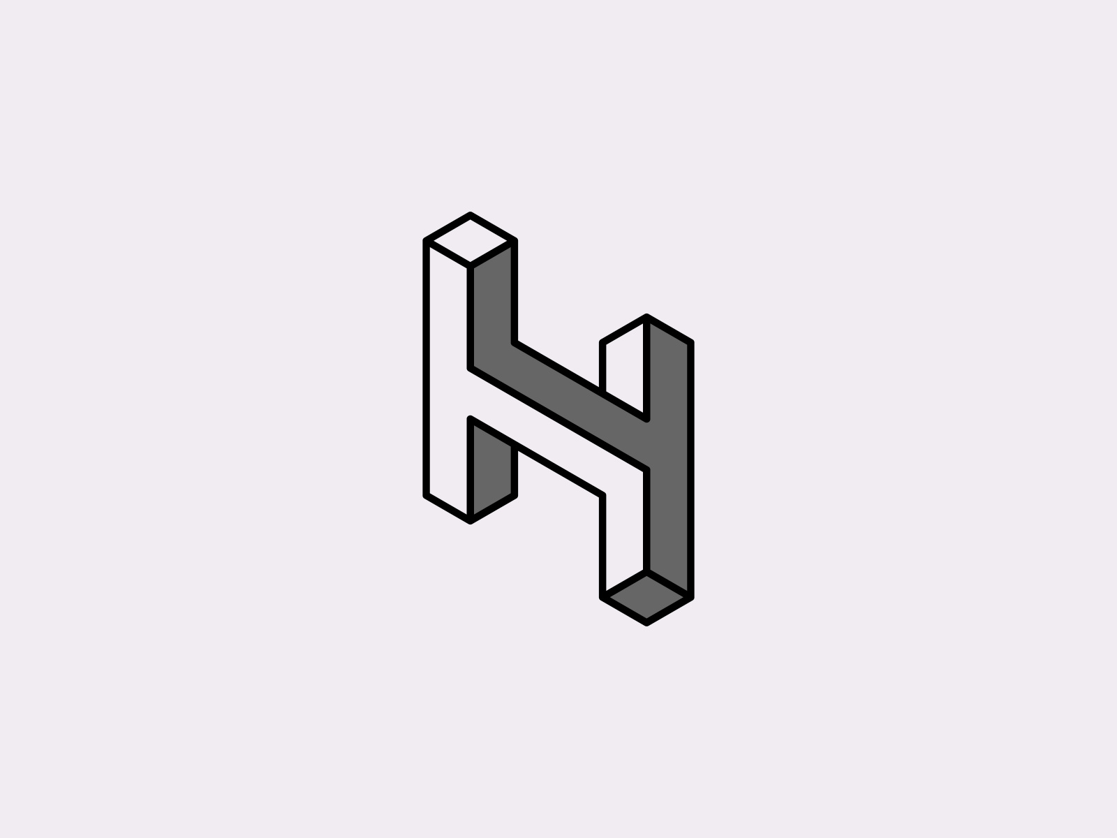 Cool Letter H