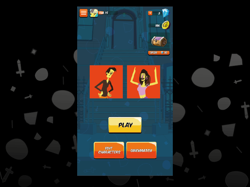 Mobile Game Interface by Monika Madurska on Dribbble