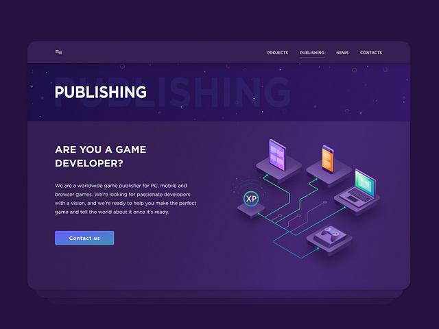Browse thousands of Game Developer Portfolio images for design ...