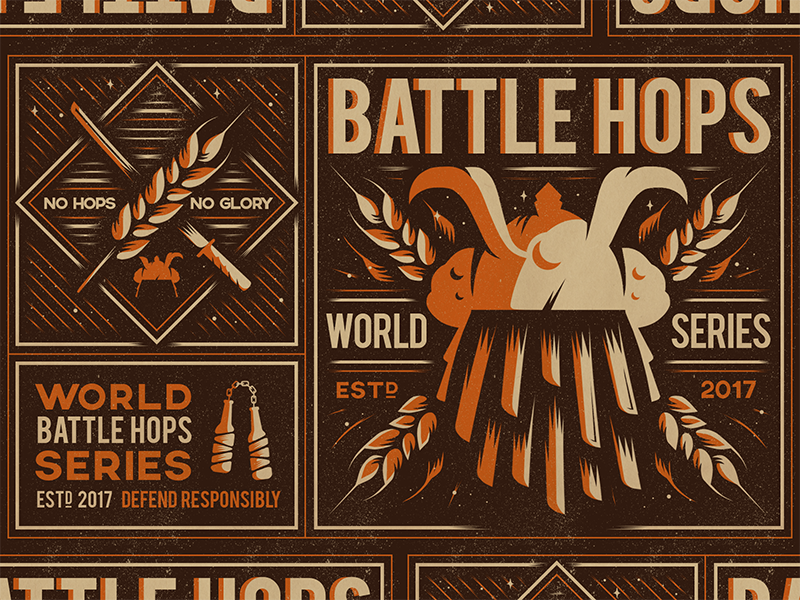 Battle Hops pt.2 by Sergii Hohlov on Dribbble