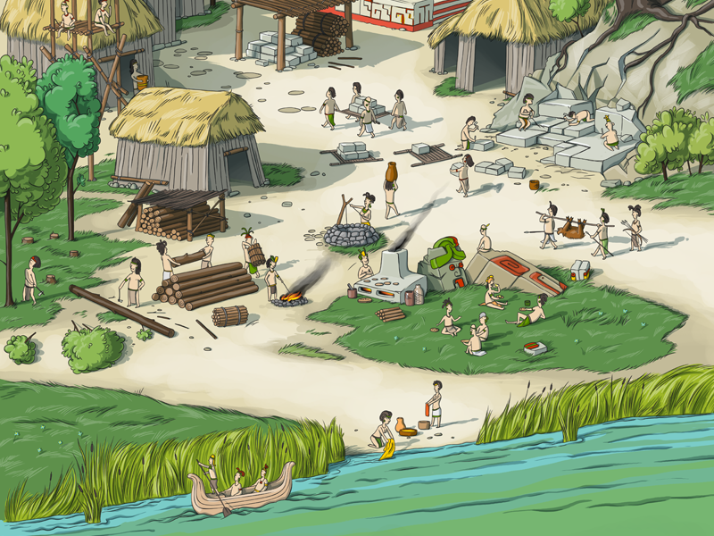 City life. the Lost City by Andrey Koval on Dribbble