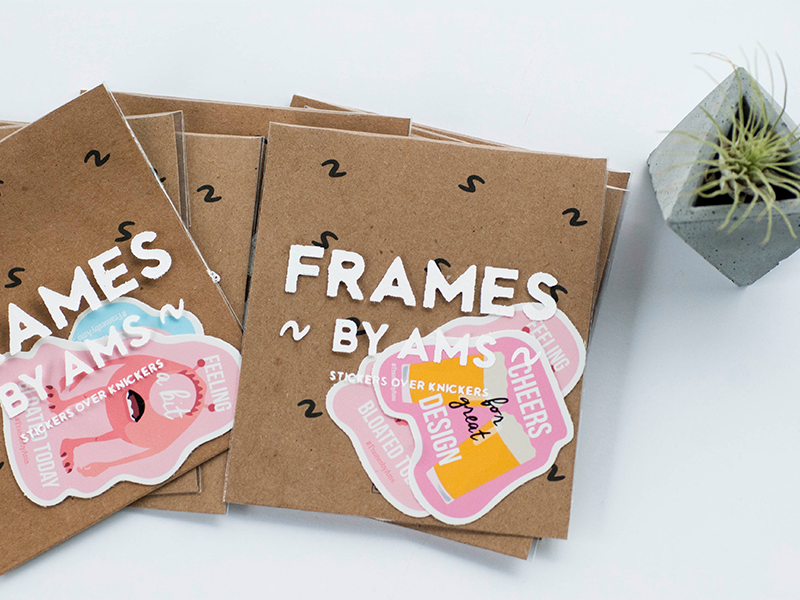 Stickers Over Knickers by Amy Esplen on Dribbble