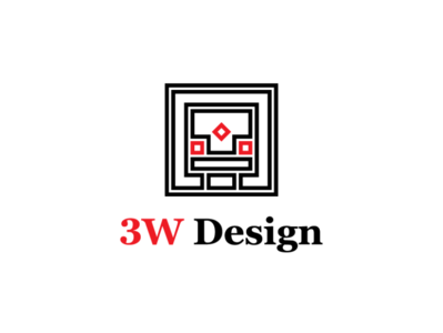 3W Design Logo by Hicham Baghedoud on Dribbble