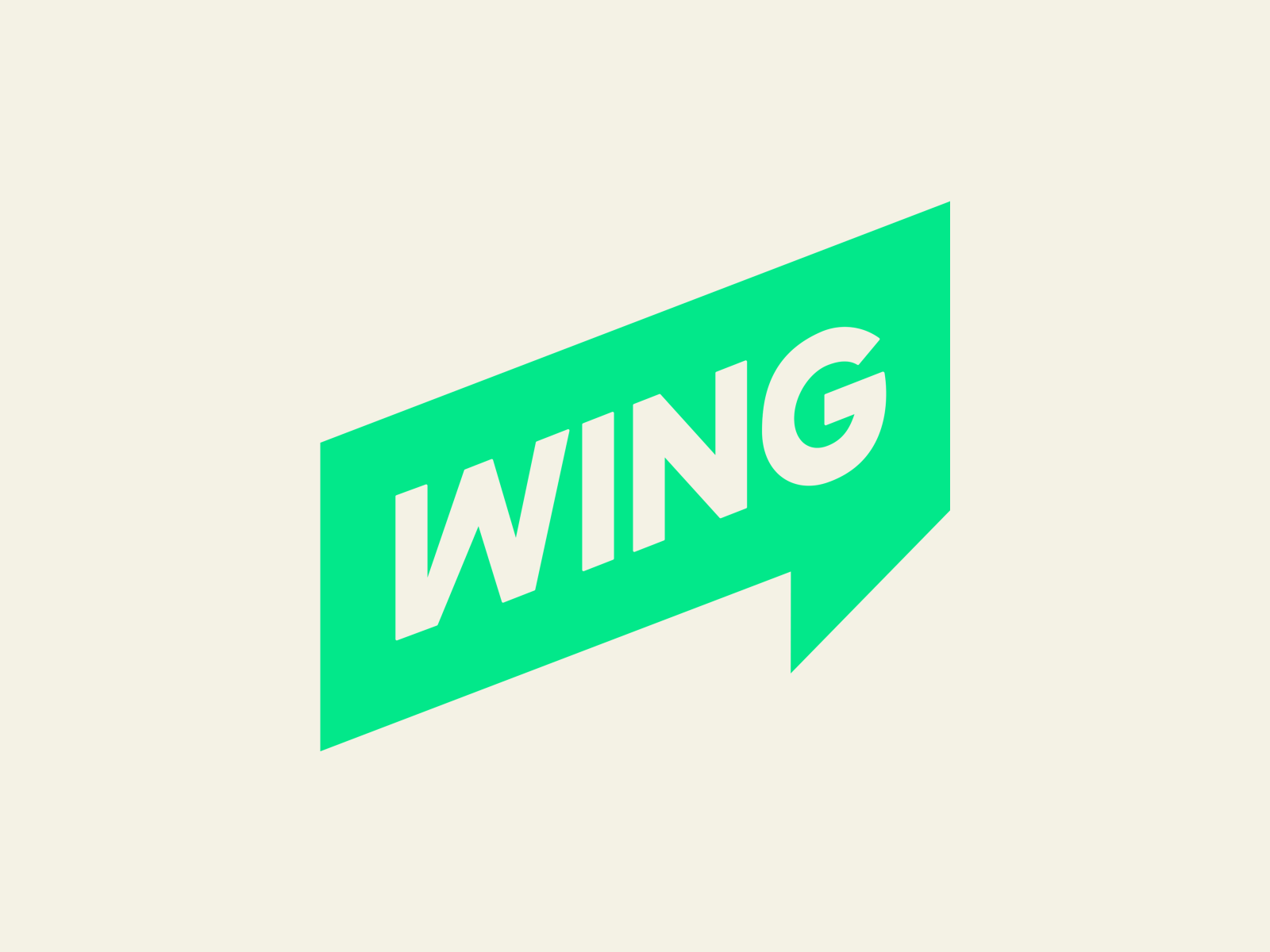 Wing - Logo by Philippe Gauthier on Dribbble