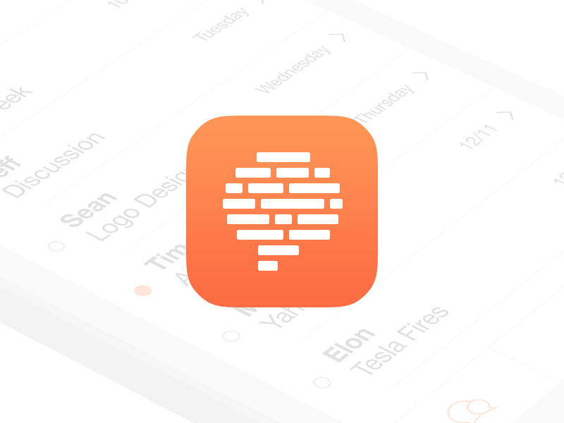 Confide iPhone App by Sean Farrell on Dribbble