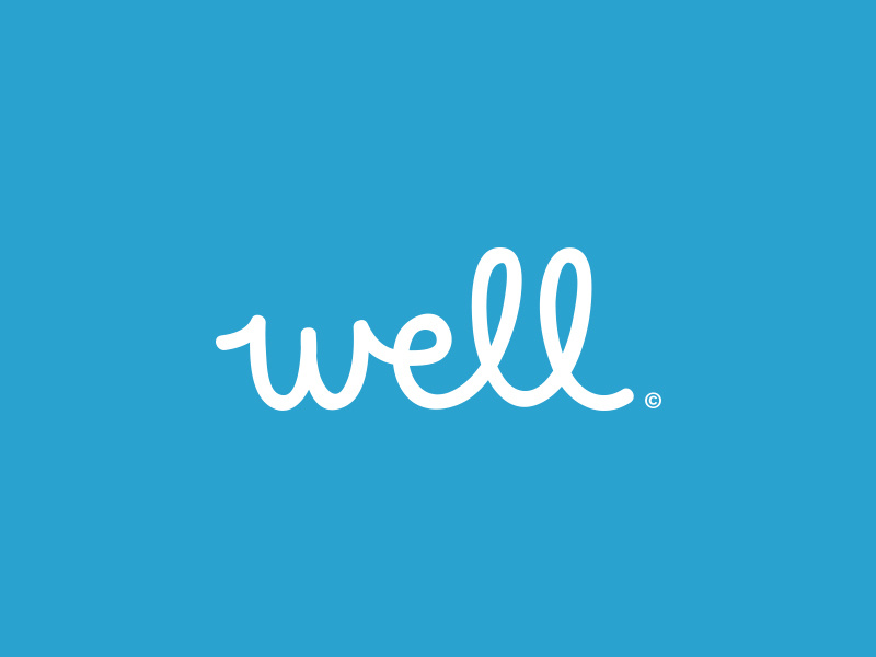 Well Logotype by Sean Farrell on Dribbble