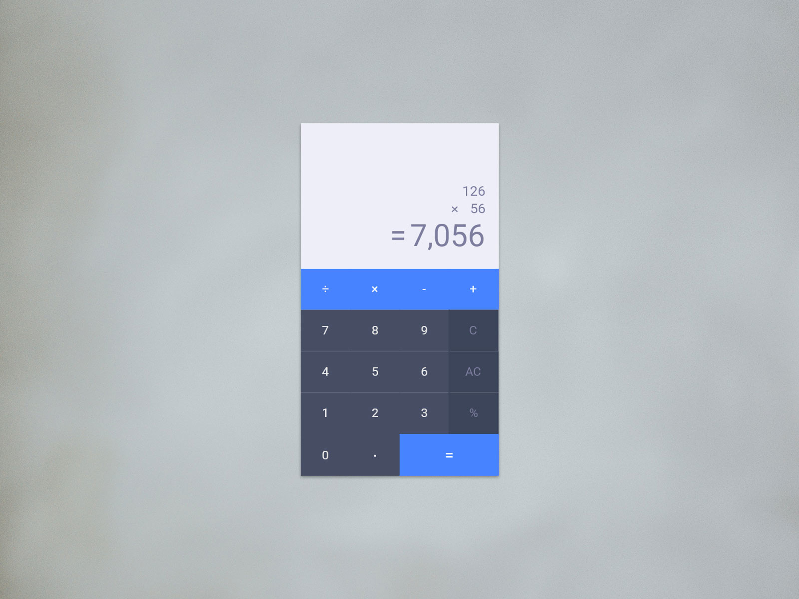 004 Calculator Cover by Fauzan Rani on Dribbble