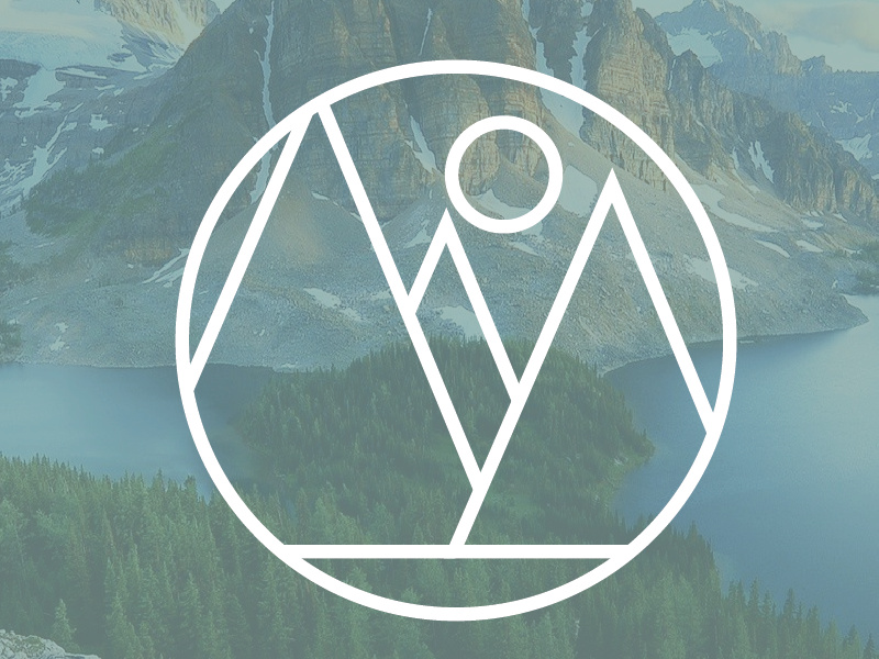 Naturalistic geometric logo by Angry Lizard on Dribbble