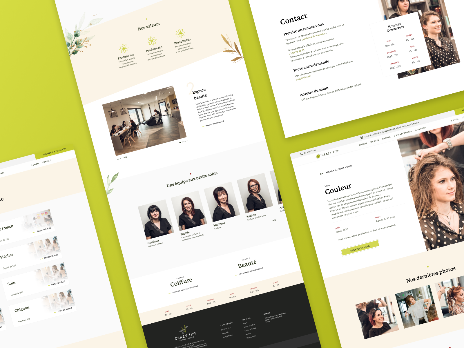 CrazyTiff - Website by Rémi Maringer on Dribbble