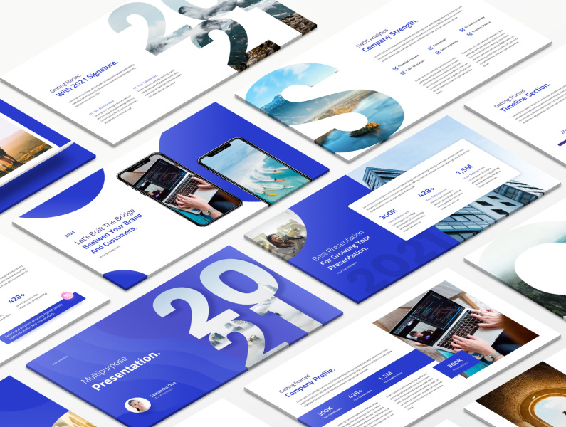 2021 Presentation Template by Bayu Apriansyah on Dribbble