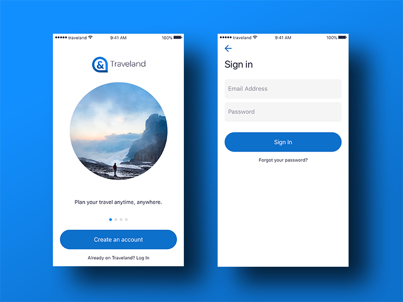 Traveland concept by rycate on Dribbble