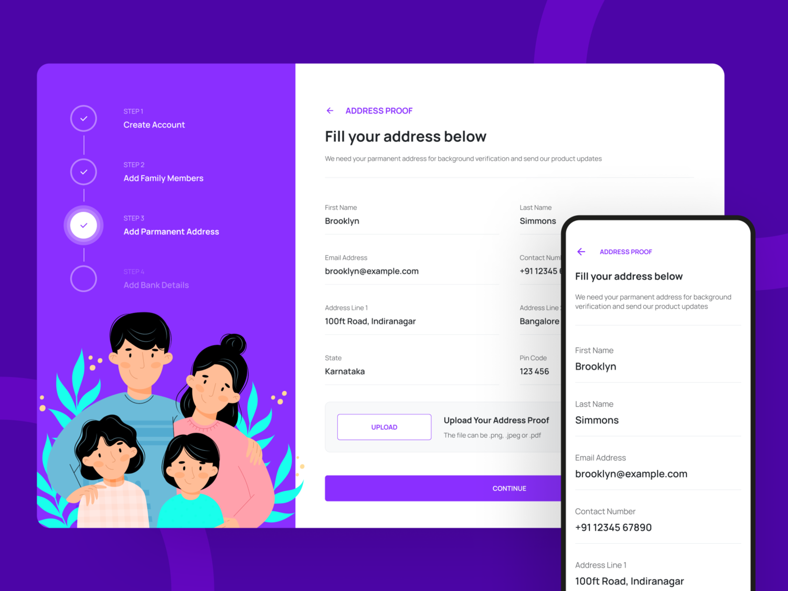 Form UI Design by Arun PP on Dribbble