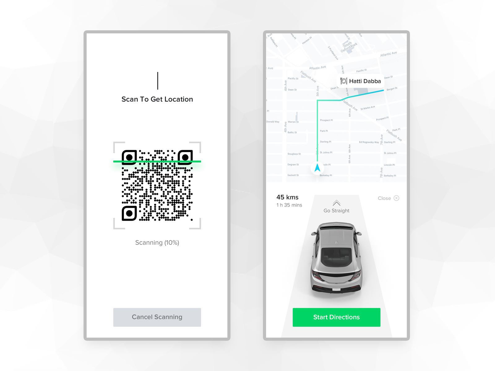 Scan QR Code For Location by DHANUSH KUMAR.V on Dribbble