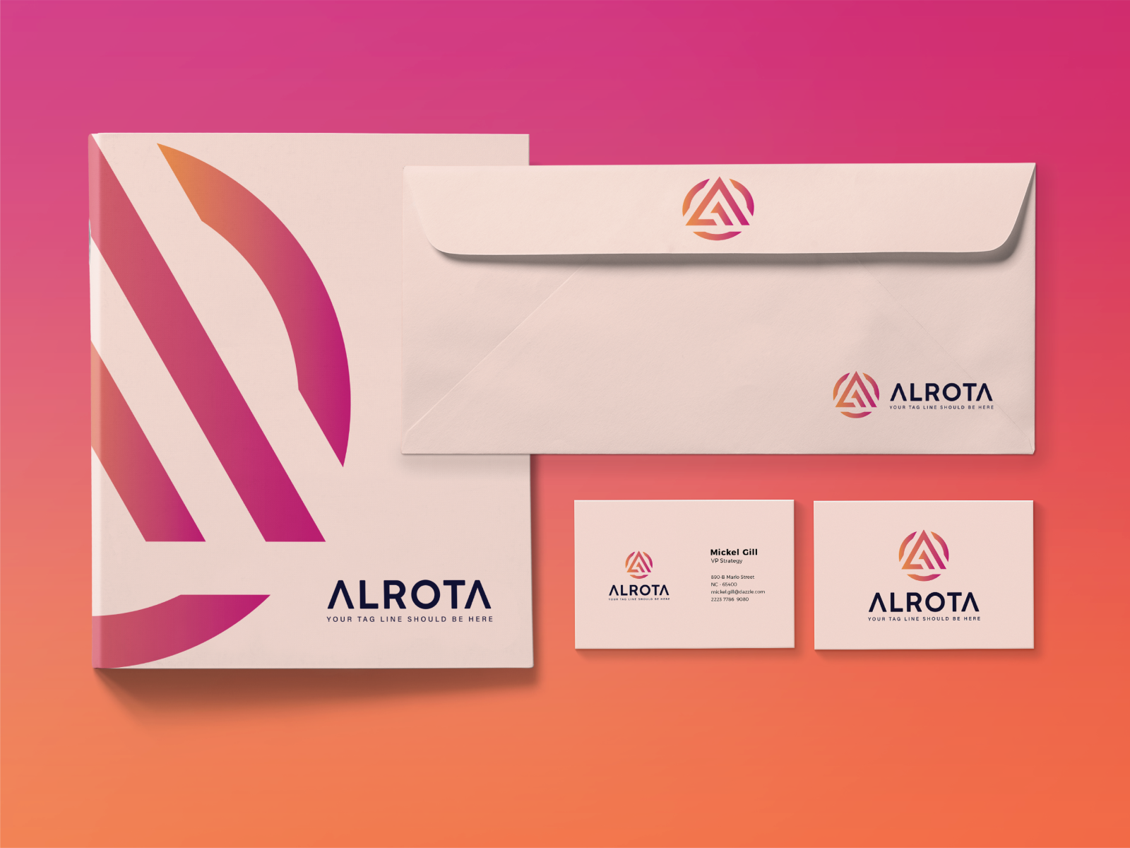 ALROTA Brand style guide design by Md Rana Hossain on Dribbble