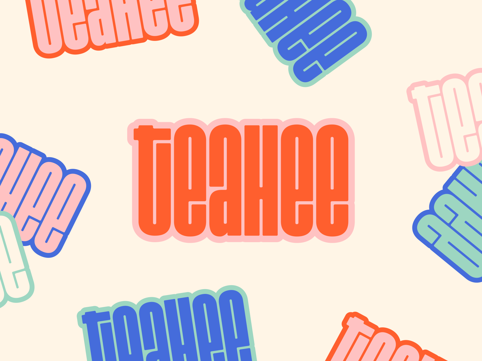 Teahee Milk Tea Bar by Tam Hoang on Dribbble