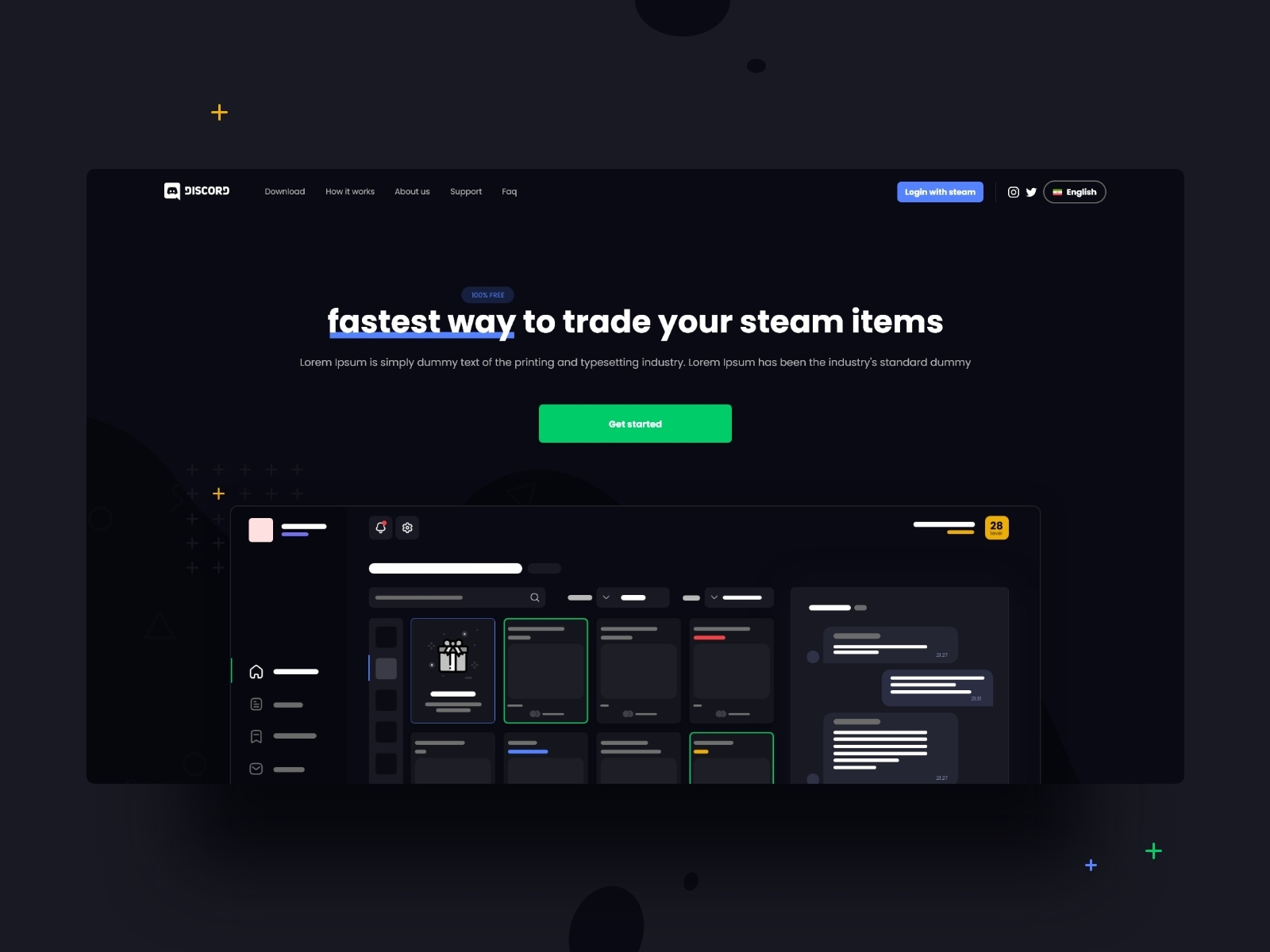 xtrader by mediv0 on Dribbble