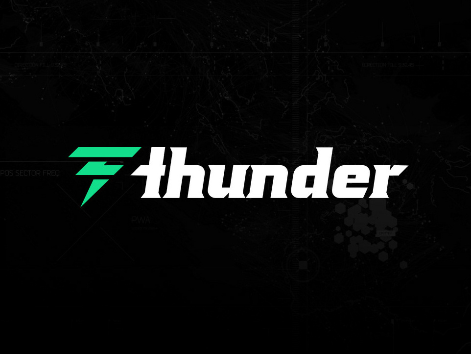 Thunder by 499Logos on Dribbble