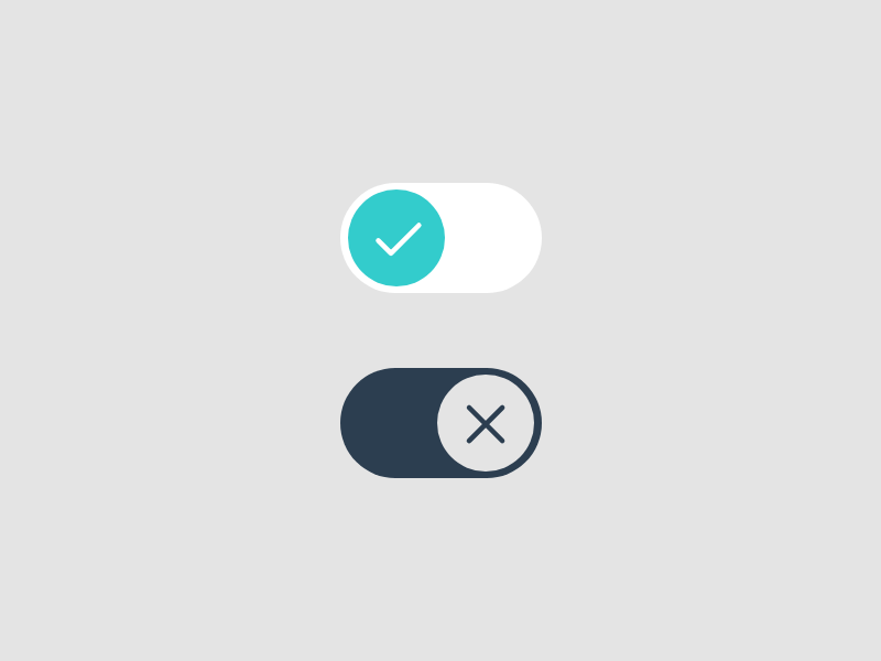 Daily UI #015 On/Off Switch + clickable prototype by Maria Kovalevich ...